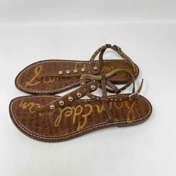 Sam Edelman | Shoes | Sam Edelman Gigi Flat Sandals Womens 8m | Poshmark